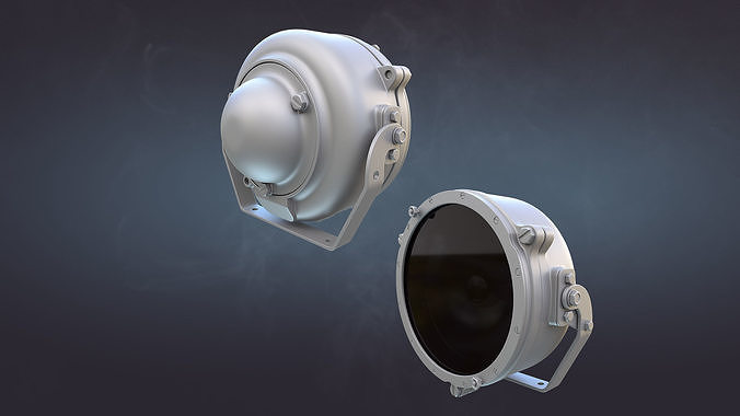 OU-3G Tank Searchlight 3D model | CGTrader