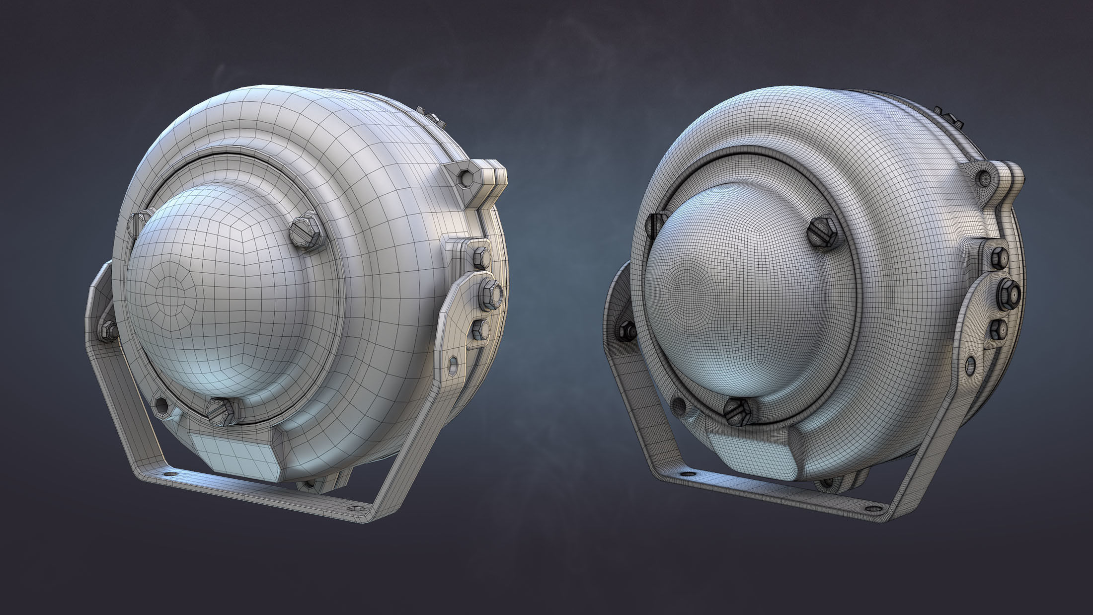 OU-3G Tank Searchlight 3D model | CGTrader