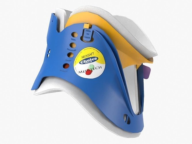 3D model Cervical Collar VR / AR / low-poly | CGTrader