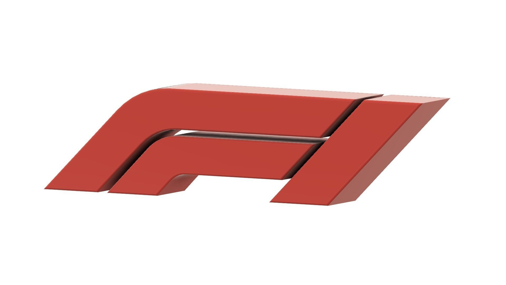 Formula 1 Stand Logo 3D model 3D printable | CGTrader