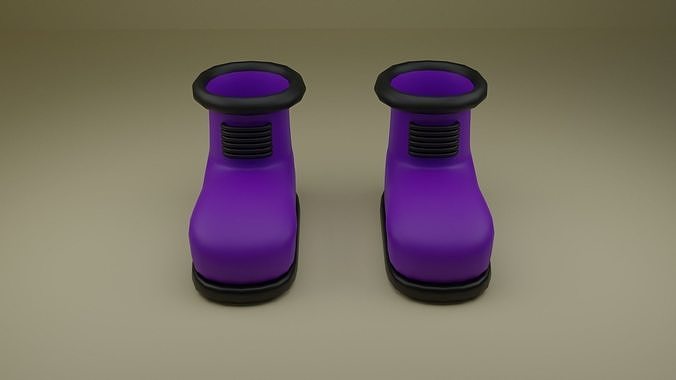 Cartoon Character shoes free VR / AR / low-poly 3D model | CGTrader