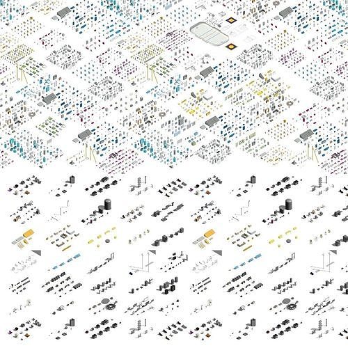 All families - 1275 pieces - Revit families 3D model | CGTrader