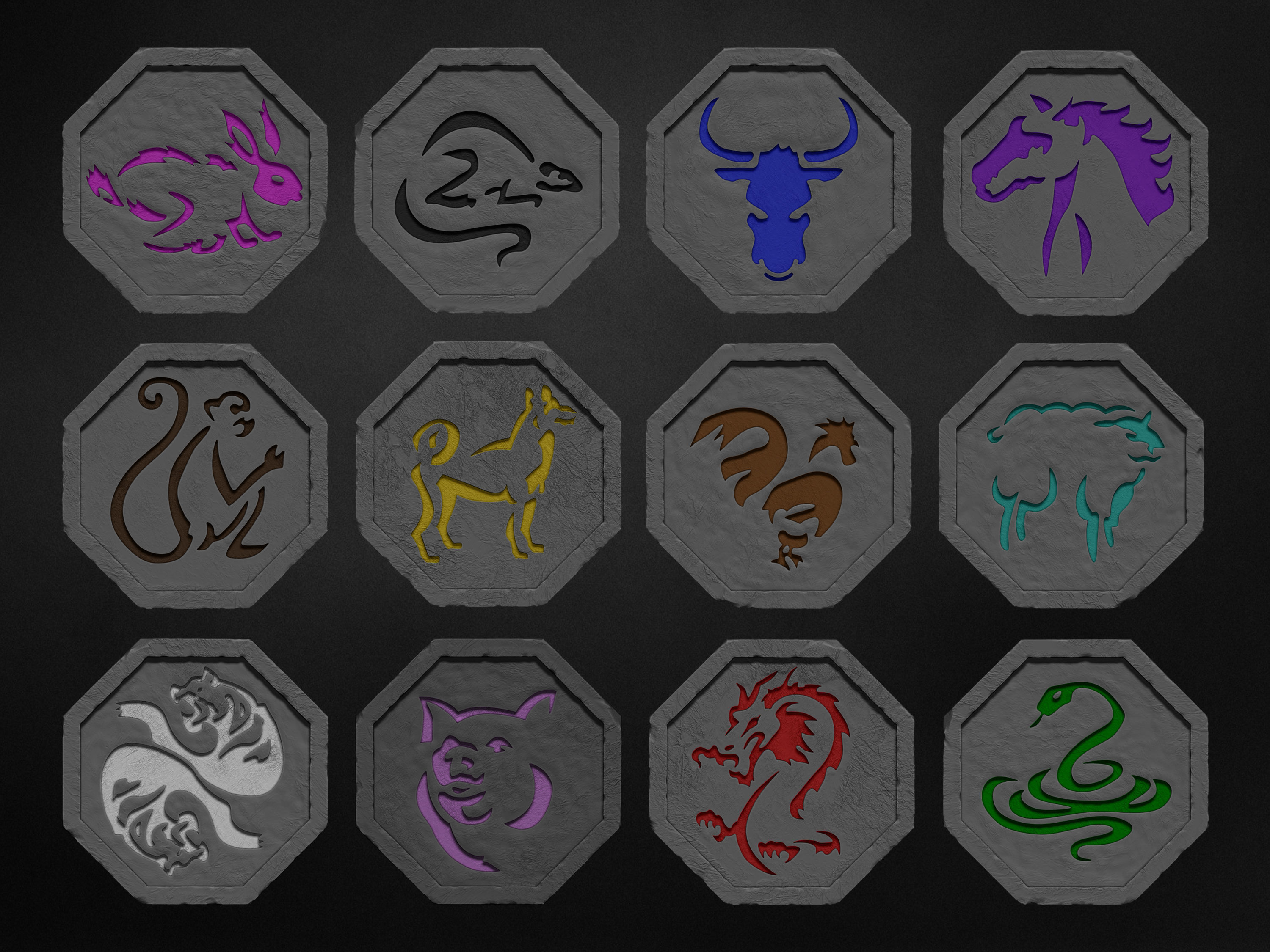 Jackie Chan Talisman - Realistic 3D model 3D printable | CGTrader