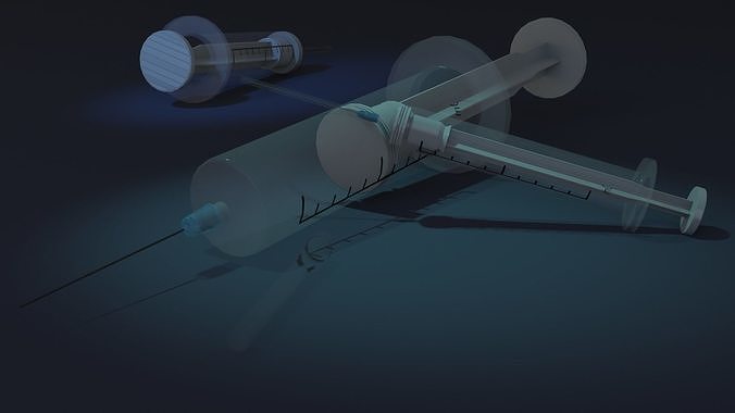 3D model Medical syringes VR / AR / low-poly | CGTrader