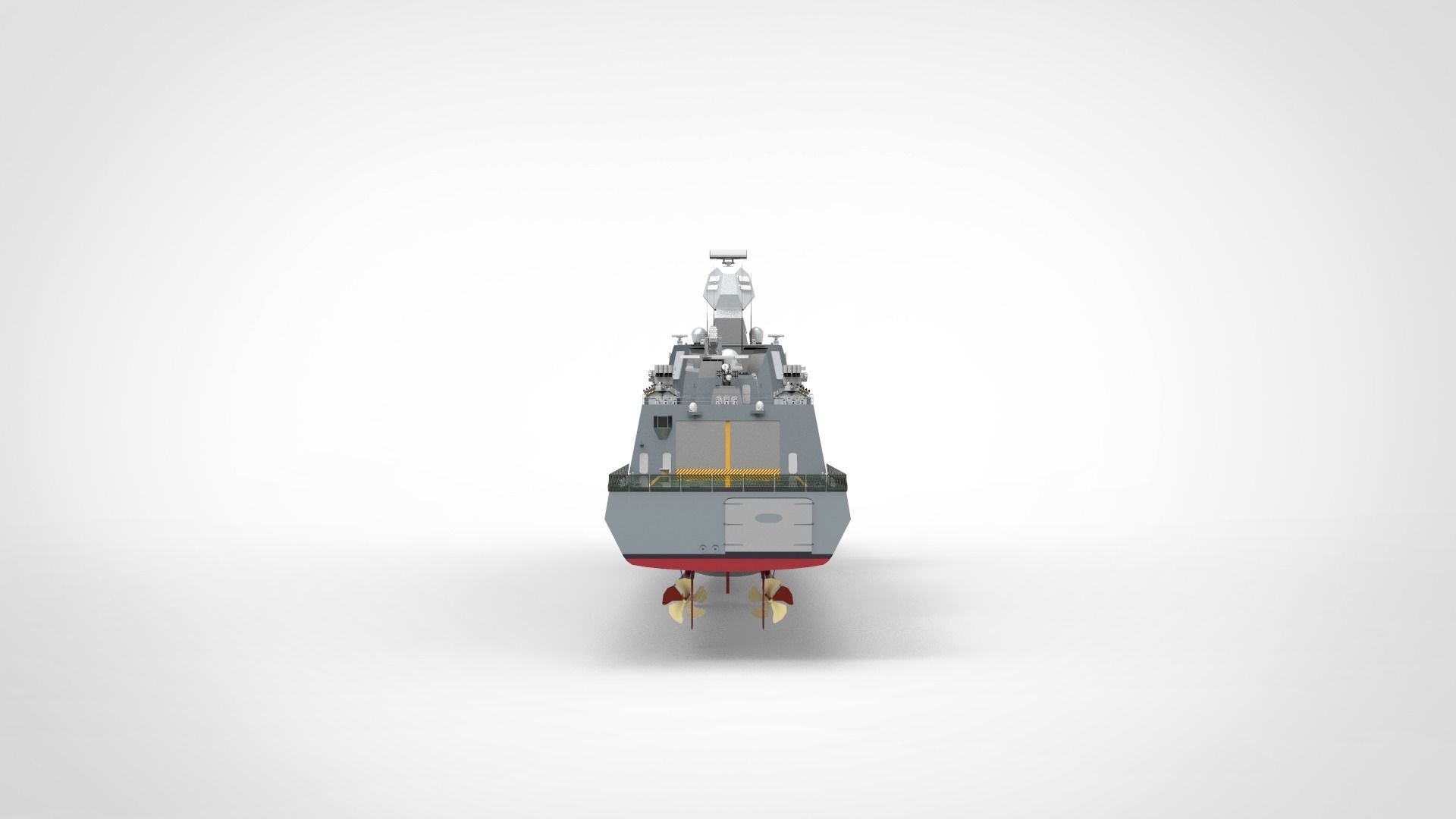 Frigate FFG X 3D model | CGTrader