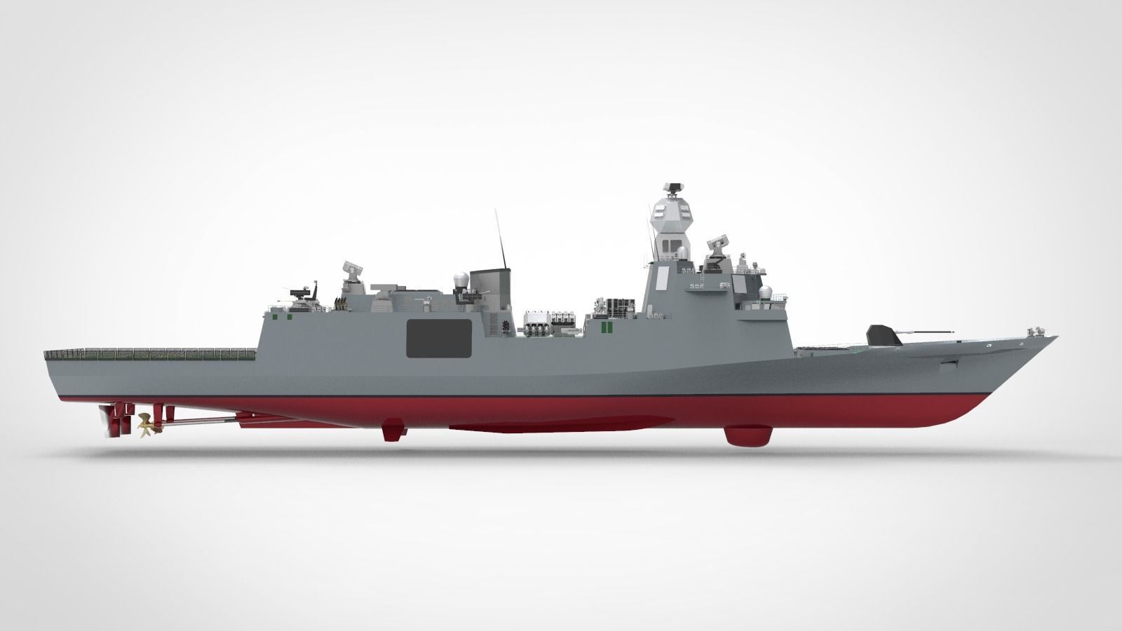 Frigate FFG X 3D model | CGTrader