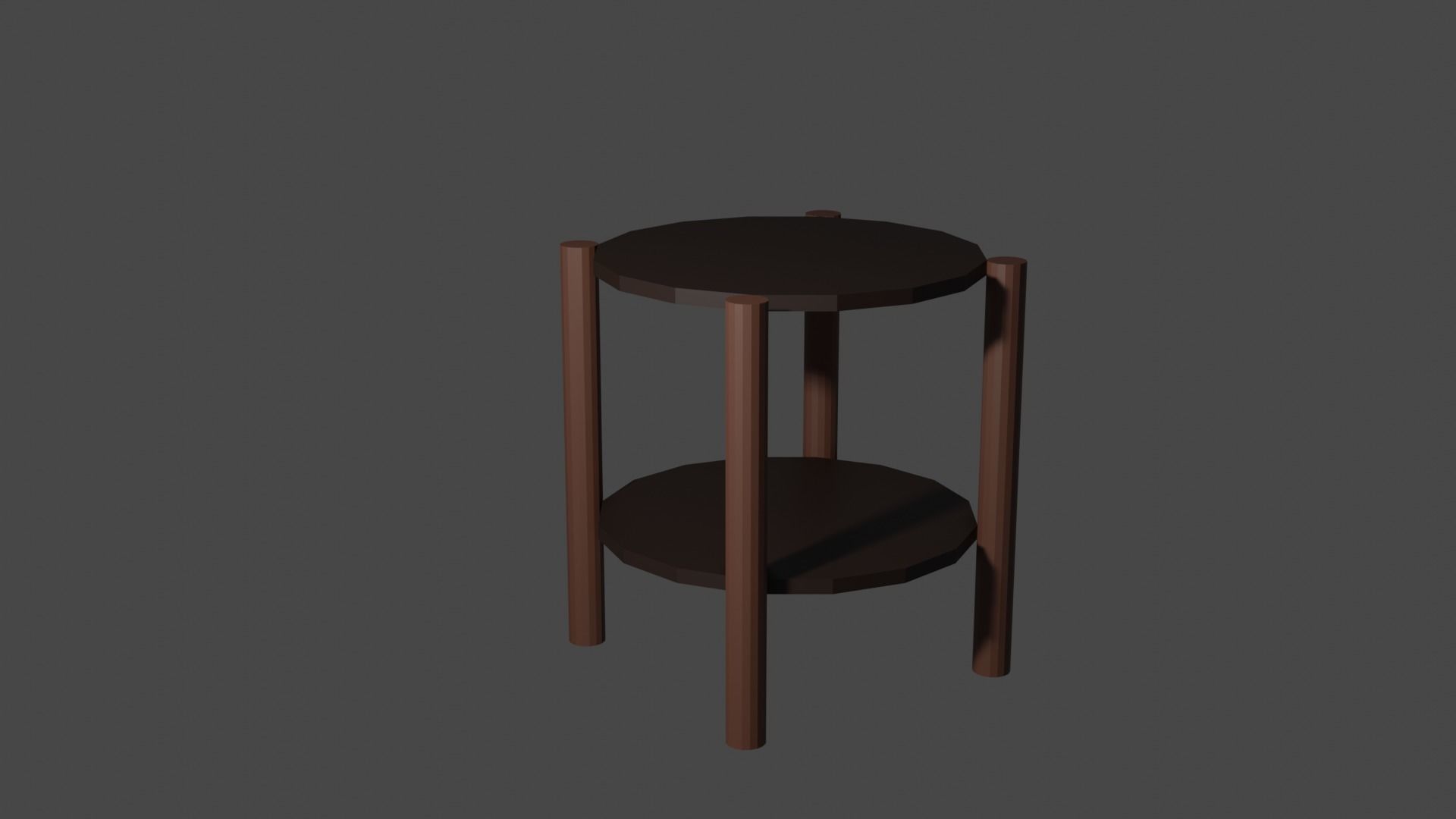3D model Side table Low Poly VR / AR / low-poly | CGTrader