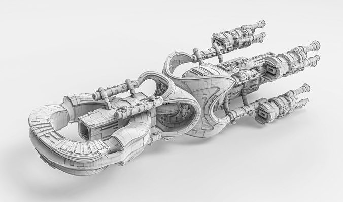 space equipment node 00193 3D model | CGTrader