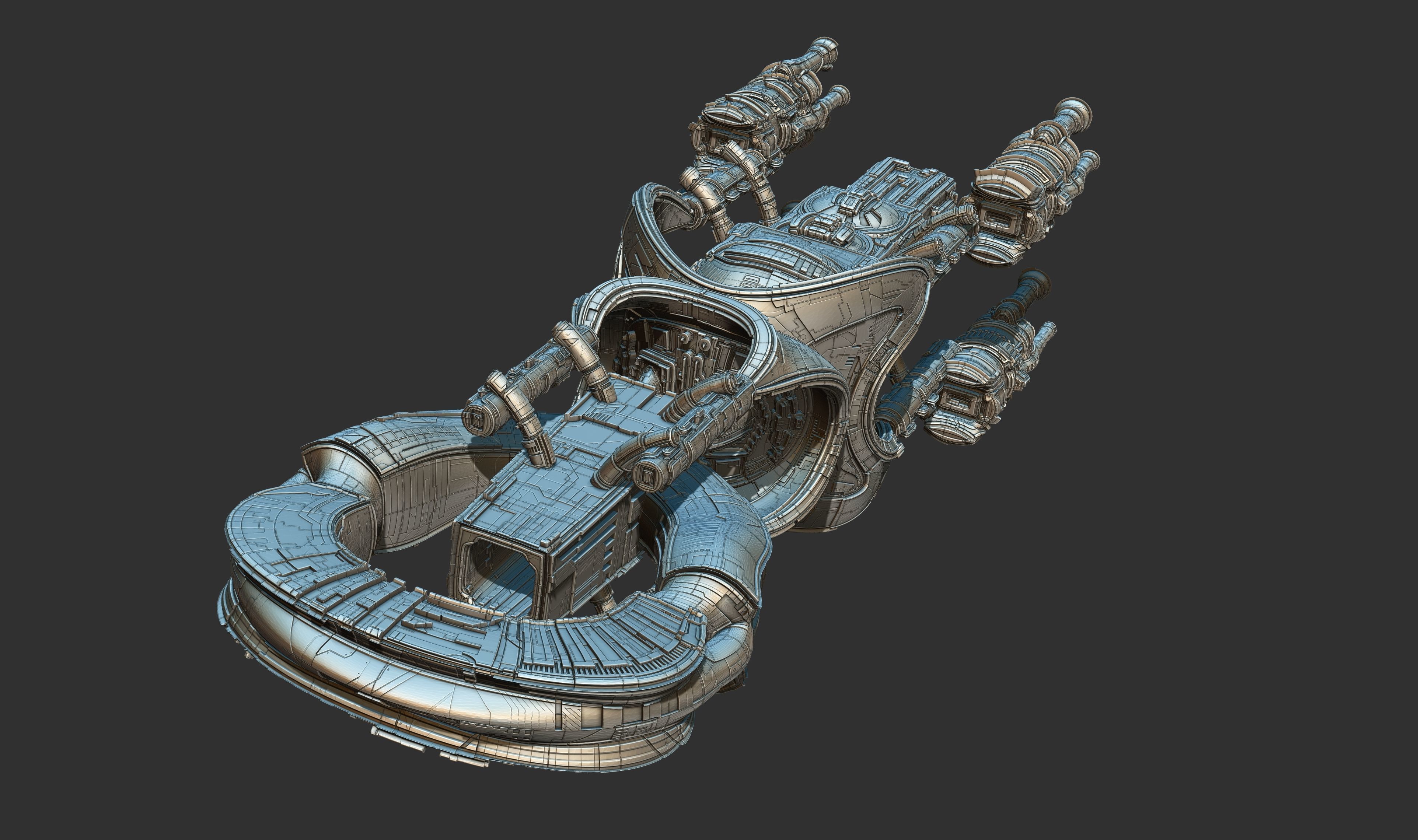 space equipment node 00193 3D model | CGTrader