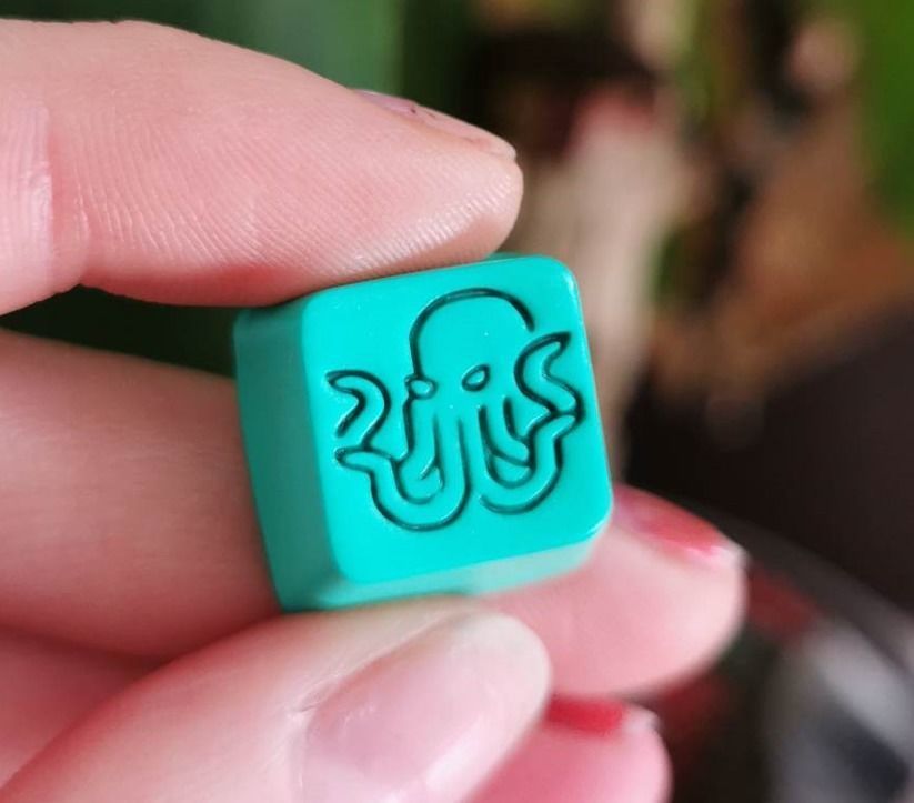 Cthulhu keycap 3D model | CGTrader