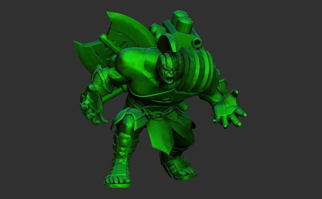 Hulk Thor Ragnarok 3D model 3D printable | CGTrader