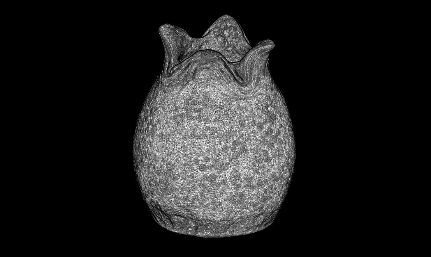 3D PRINTABLE OPEN ALIEN EGGS THREE PACK 3D model 3D printable | CGTrader