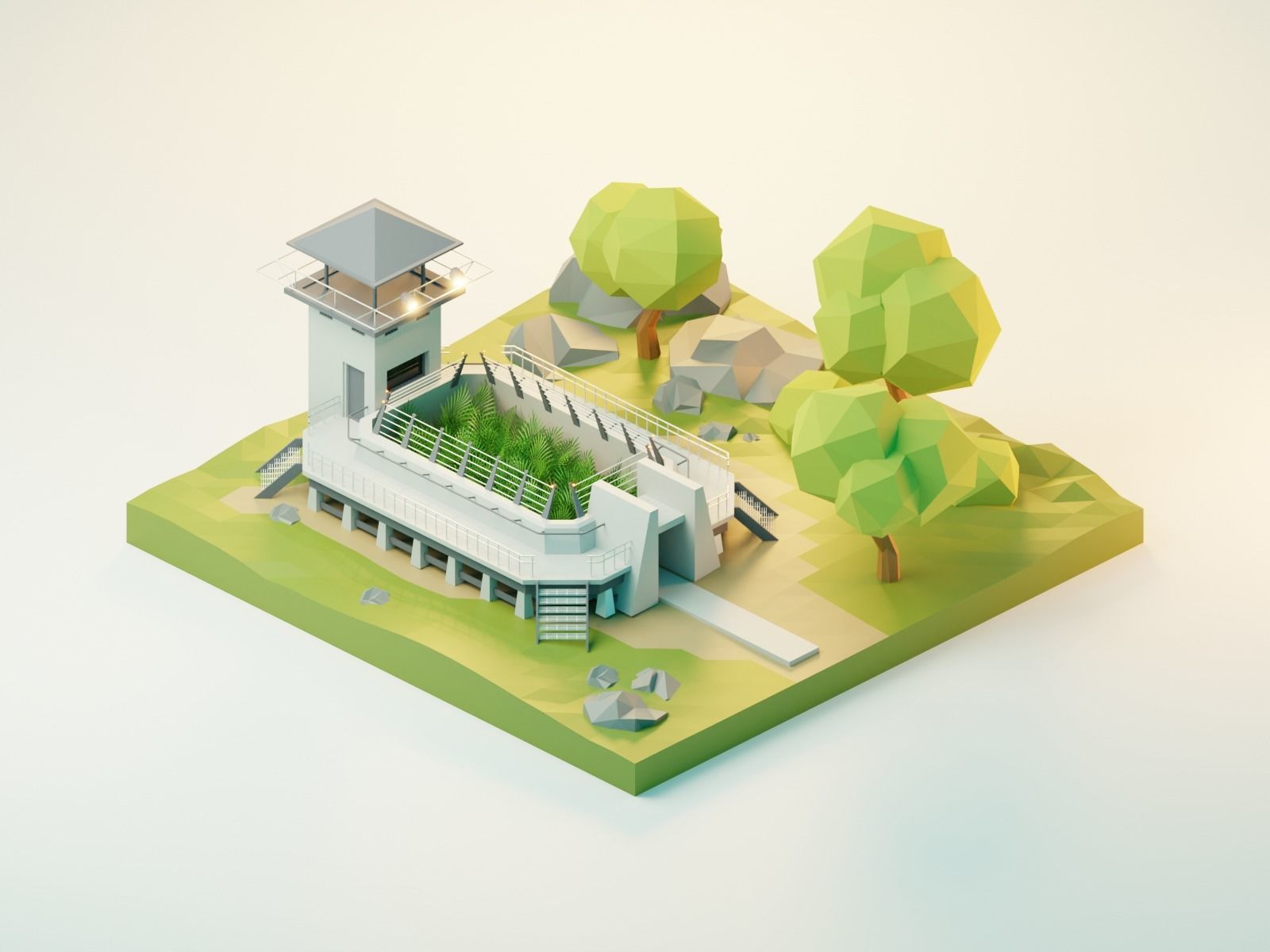 25 3d model render in blender 3D model | CGTrader