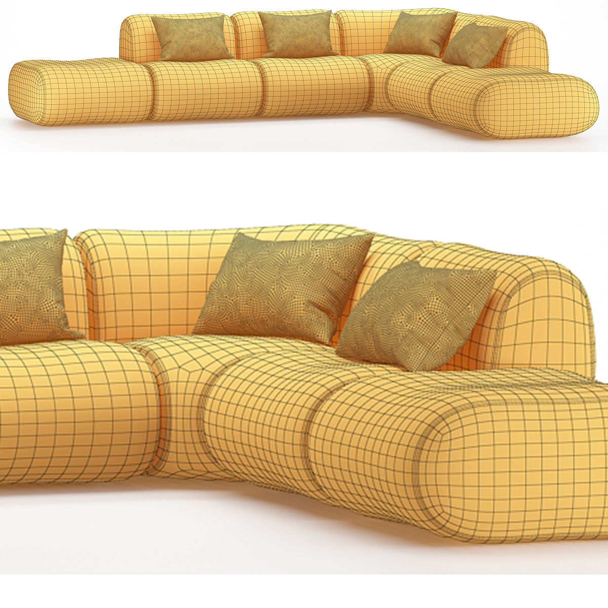 3D model Lemmi Sofa VR / AR / low-poly | CGTrader