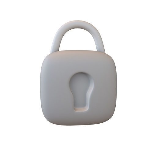 3D model Lock v2 002 VR / AR / low-poly | CGTrader