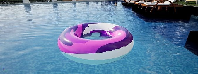 pool tube 3D model | CGTrader