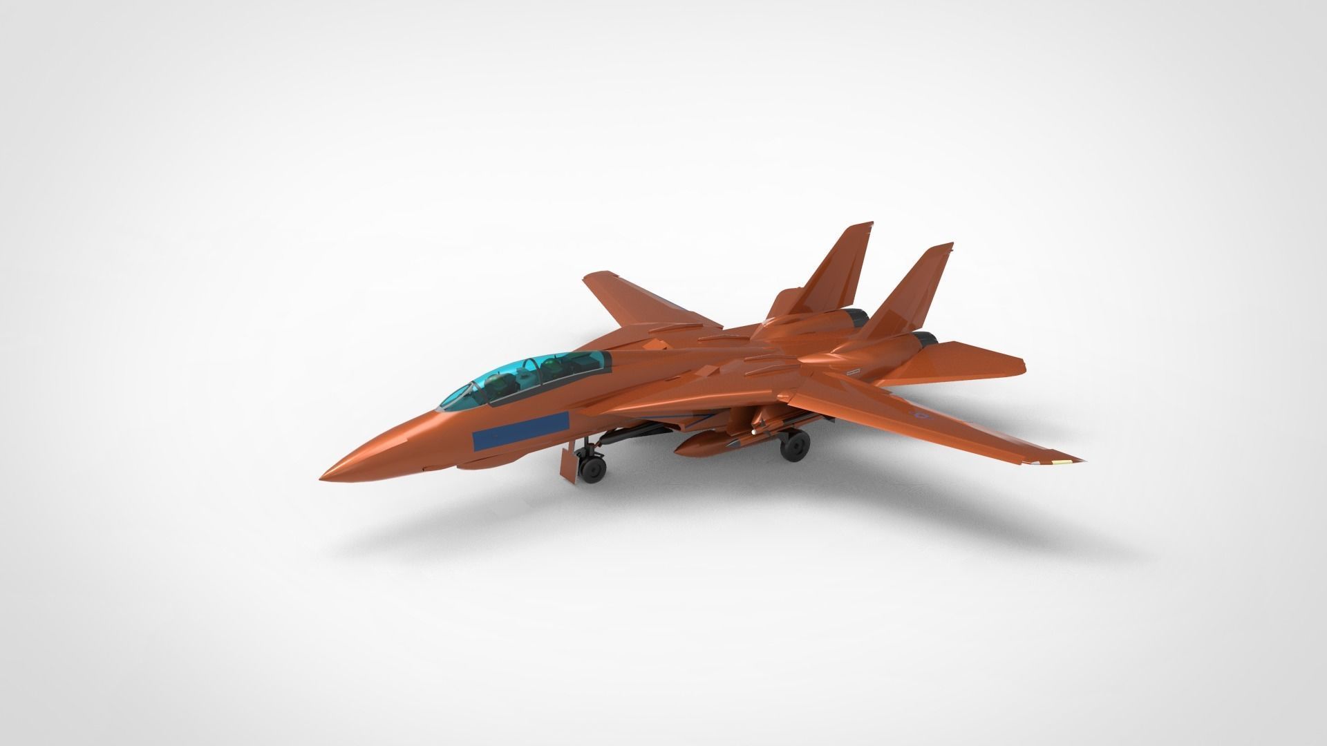 Jet XP-14F Skystriker 3D model | CGTrader