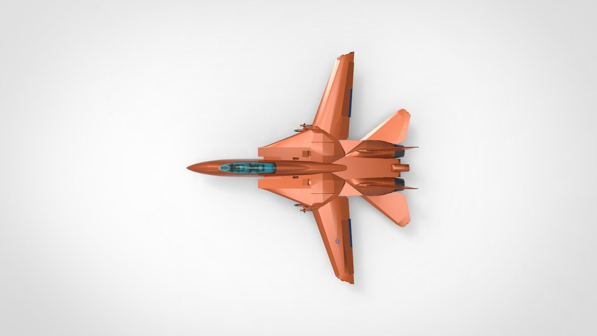 Jet XP-14F Skystriker 3D model | CGTrader