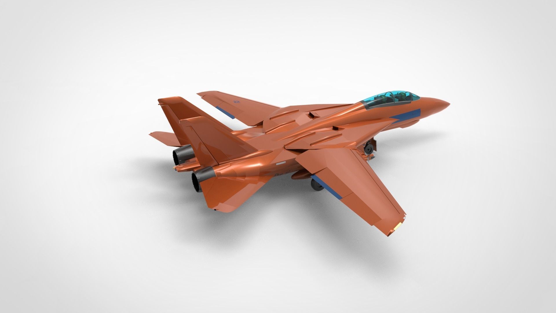 Jet XP-14F Skystriker 3D model | CGTrader