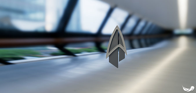 Star Trek Picard Combadge with internals 3D model 3D printable | CGTrader