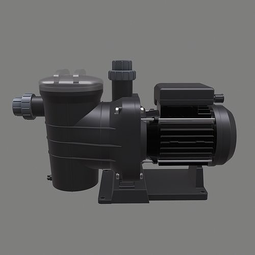3D model Pool pump VR / AR / low-poly | CGTrader