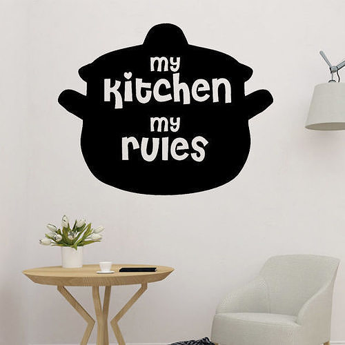 My Kitchen My Rules Letters Decoration 3D model 3D printable | CGTrader