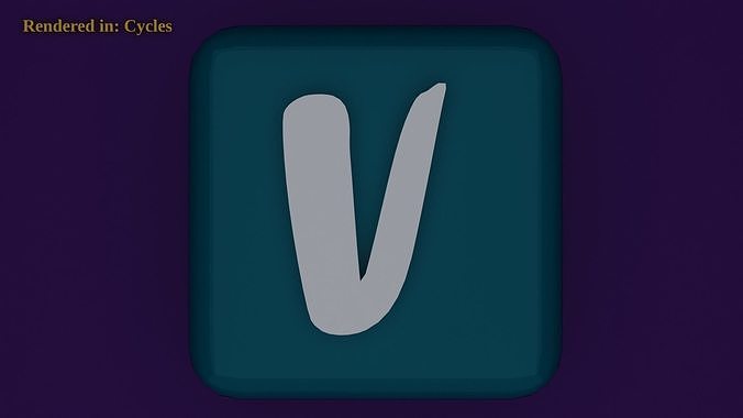 3D model Vinted Icon Emoji VR / AR / low-poly | CGTrader