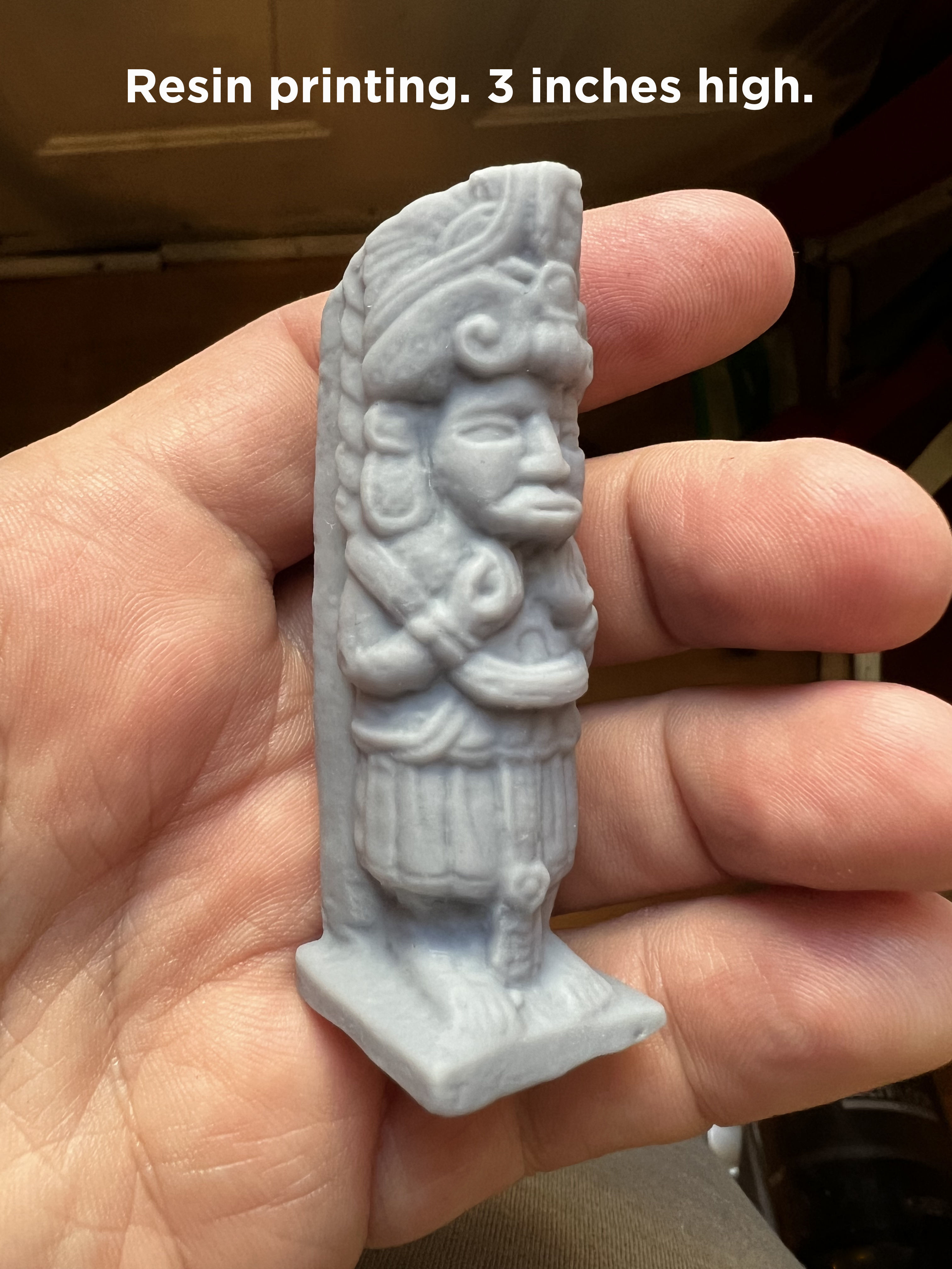 Mayan Statue 3D model 3D printable | CGTrader