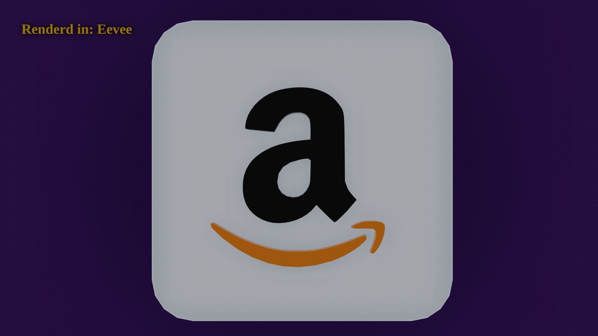 3D model Amazon Icon Emoji VR / AR / low-poly | CGTrader