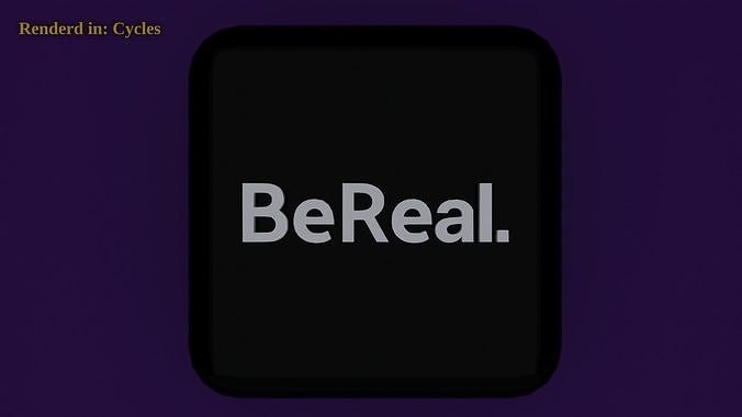 3D model Bereal Icon Emoji VR / AR / low-poly | CGTrader