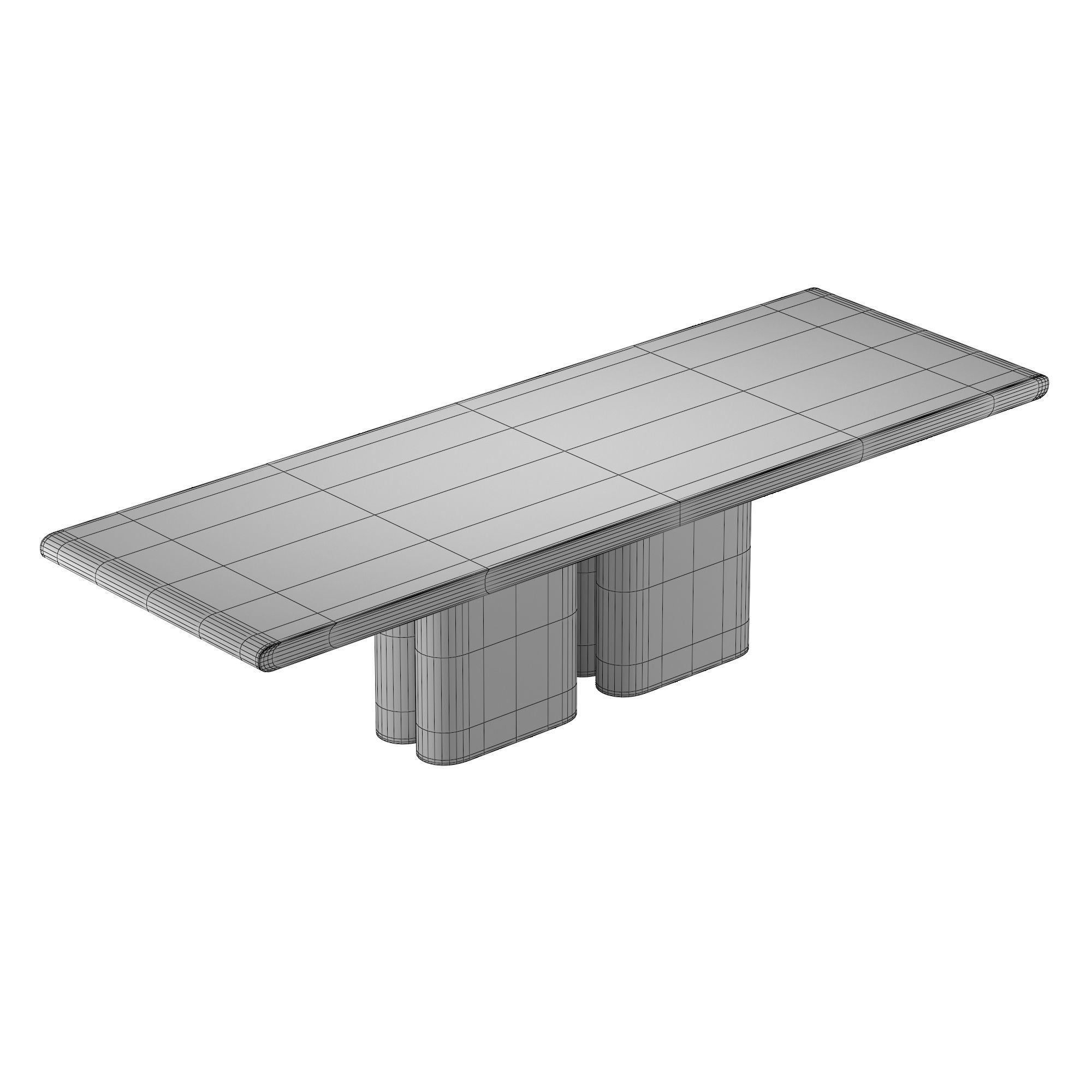 Stardust Dining Table 3D model | CGTrader