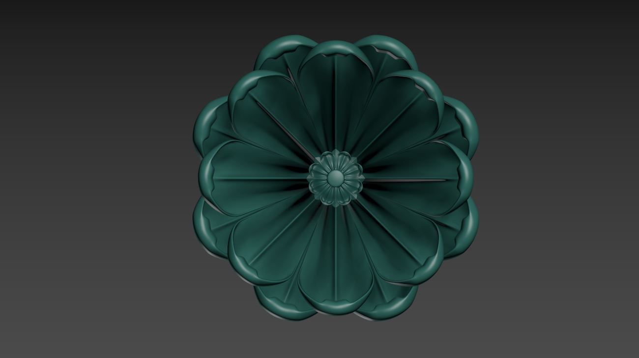 Victorian Gothic Flower Designs 3D model 3D printable | CGTrader