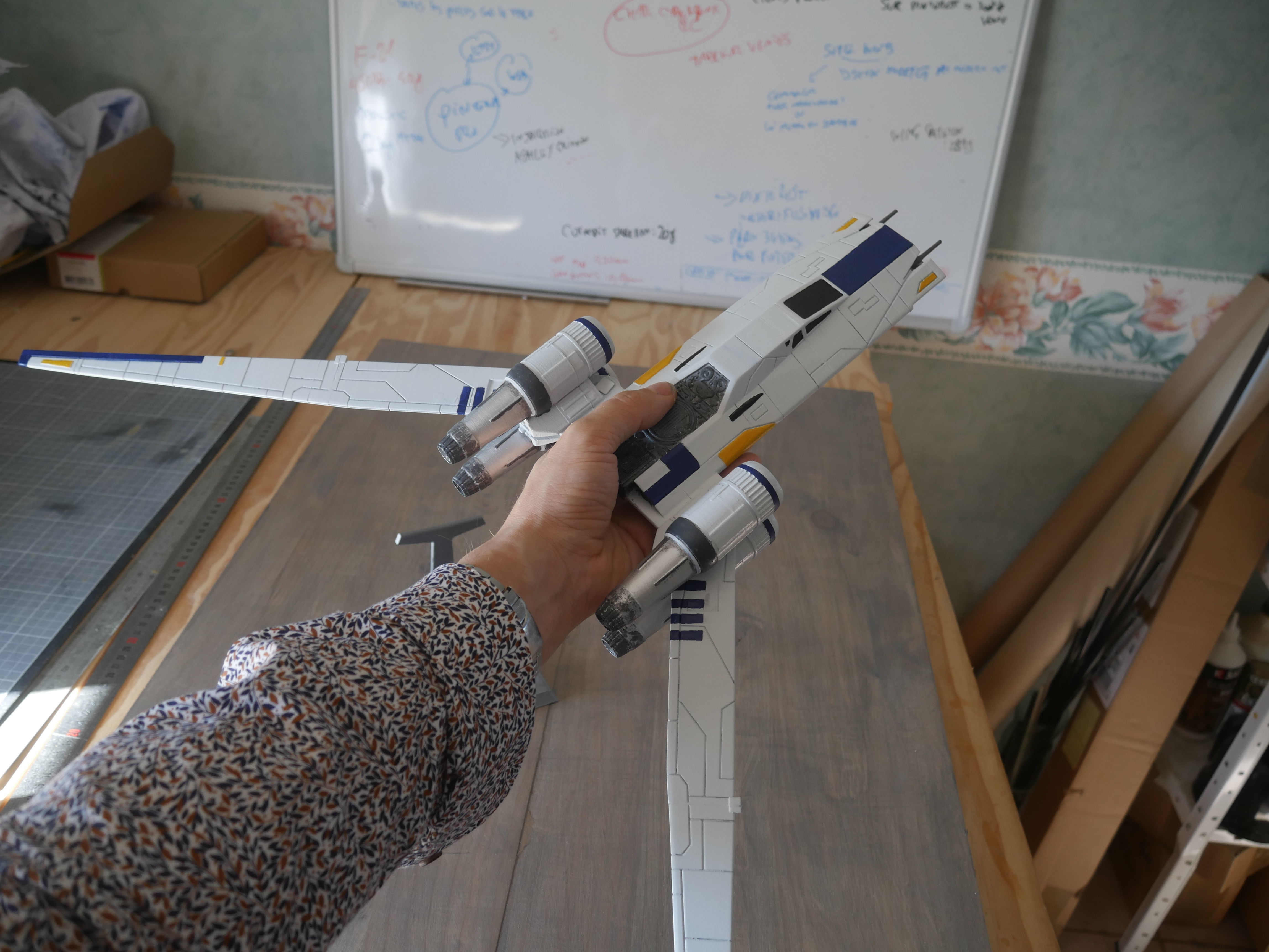 Star Wars UWING UT60D starfighter 3D model 3D printable | CGTrader