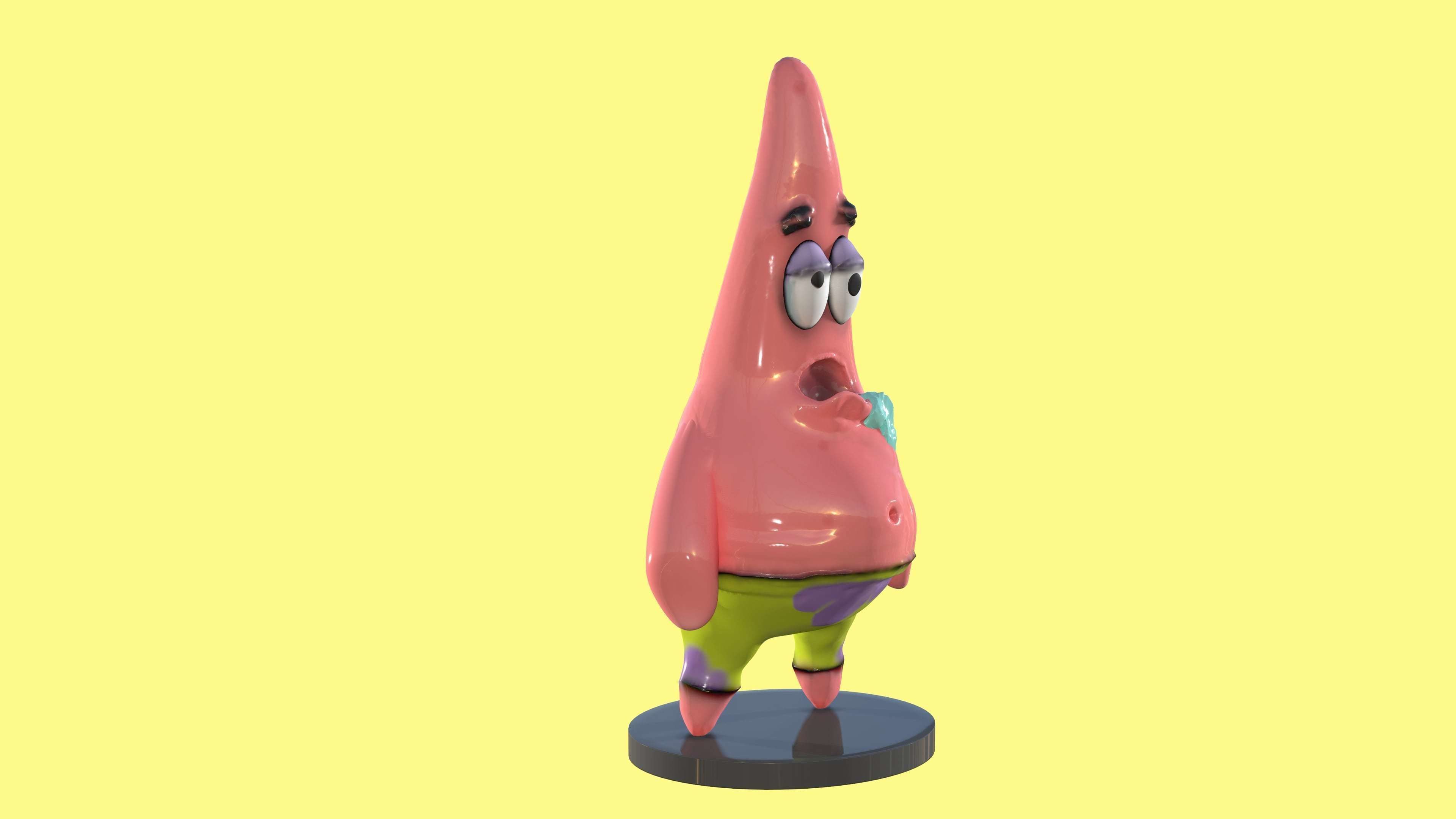 SpongeBob Patrick Star 3D Model 3D model 3D printable | CGTrader