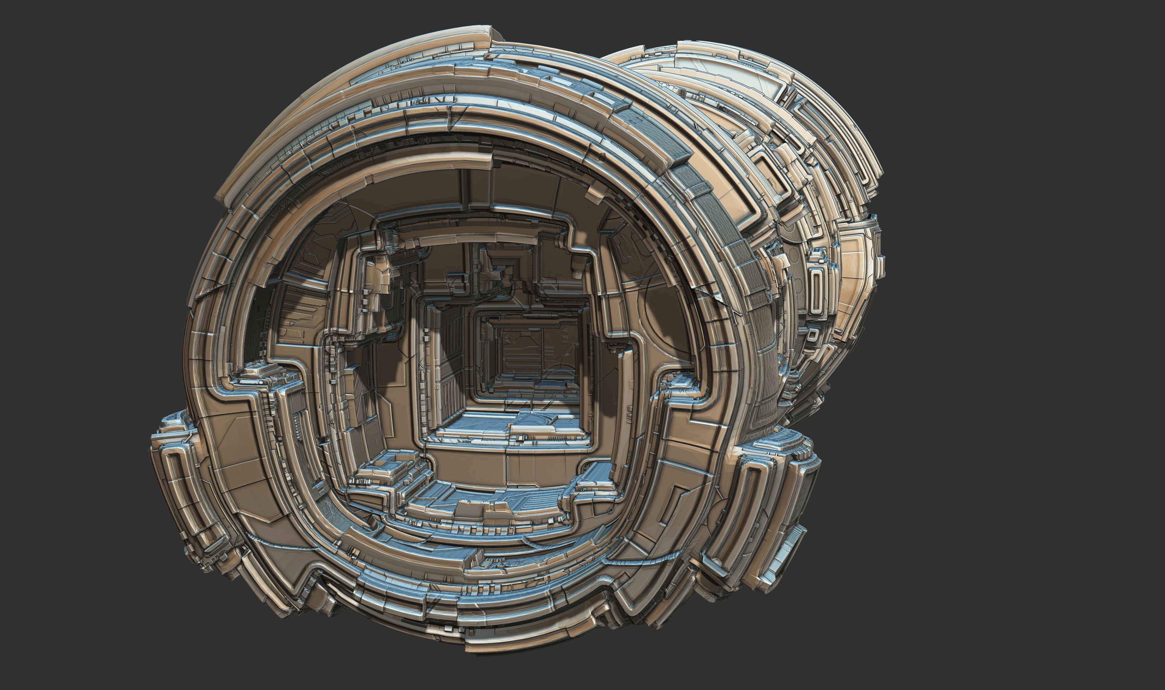 space equipment node 00194 3D model | CGTrader