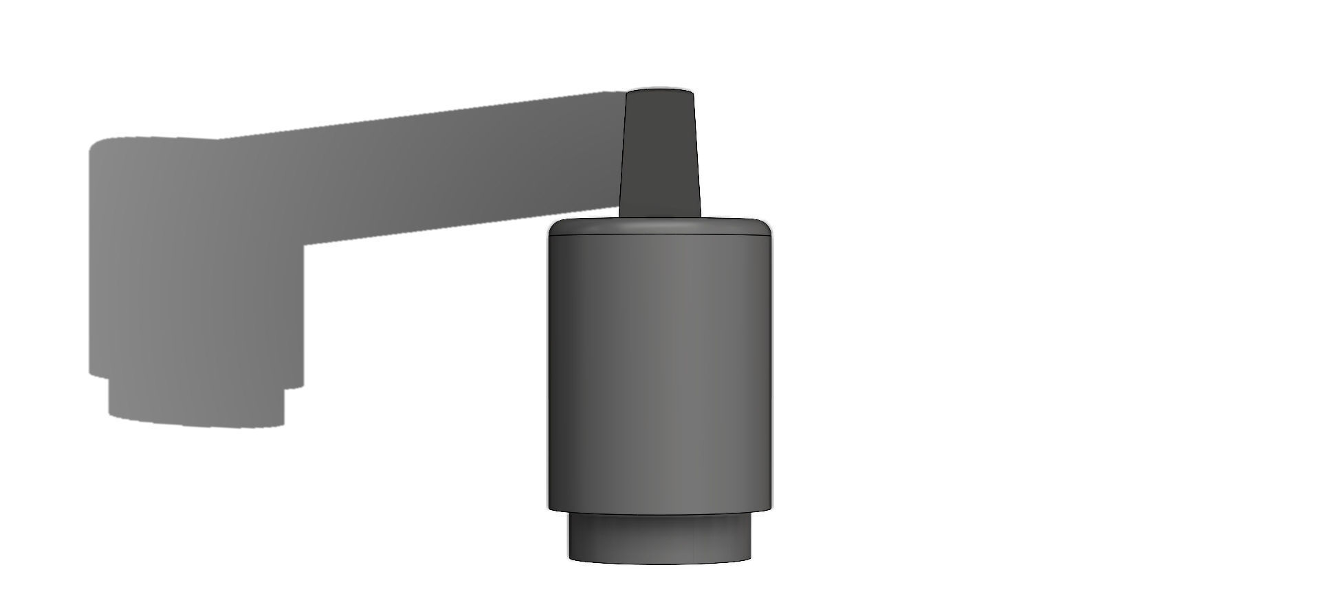 Manipulo Handle Merkbak ATF 11830-M10 3D model | CGTrader