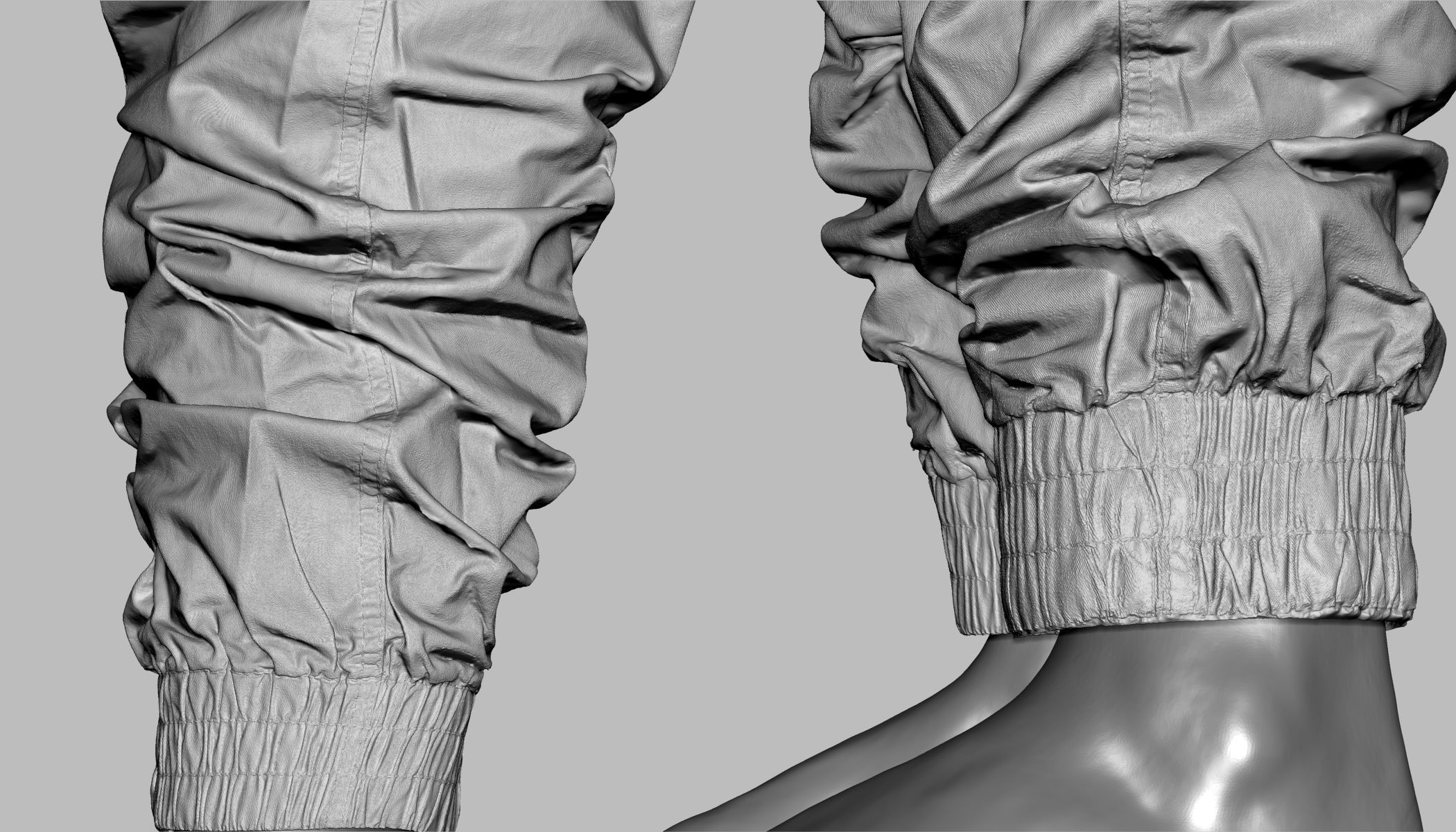 3D model Cargo Pants 004 VR / AR / low-poly | CGTrader