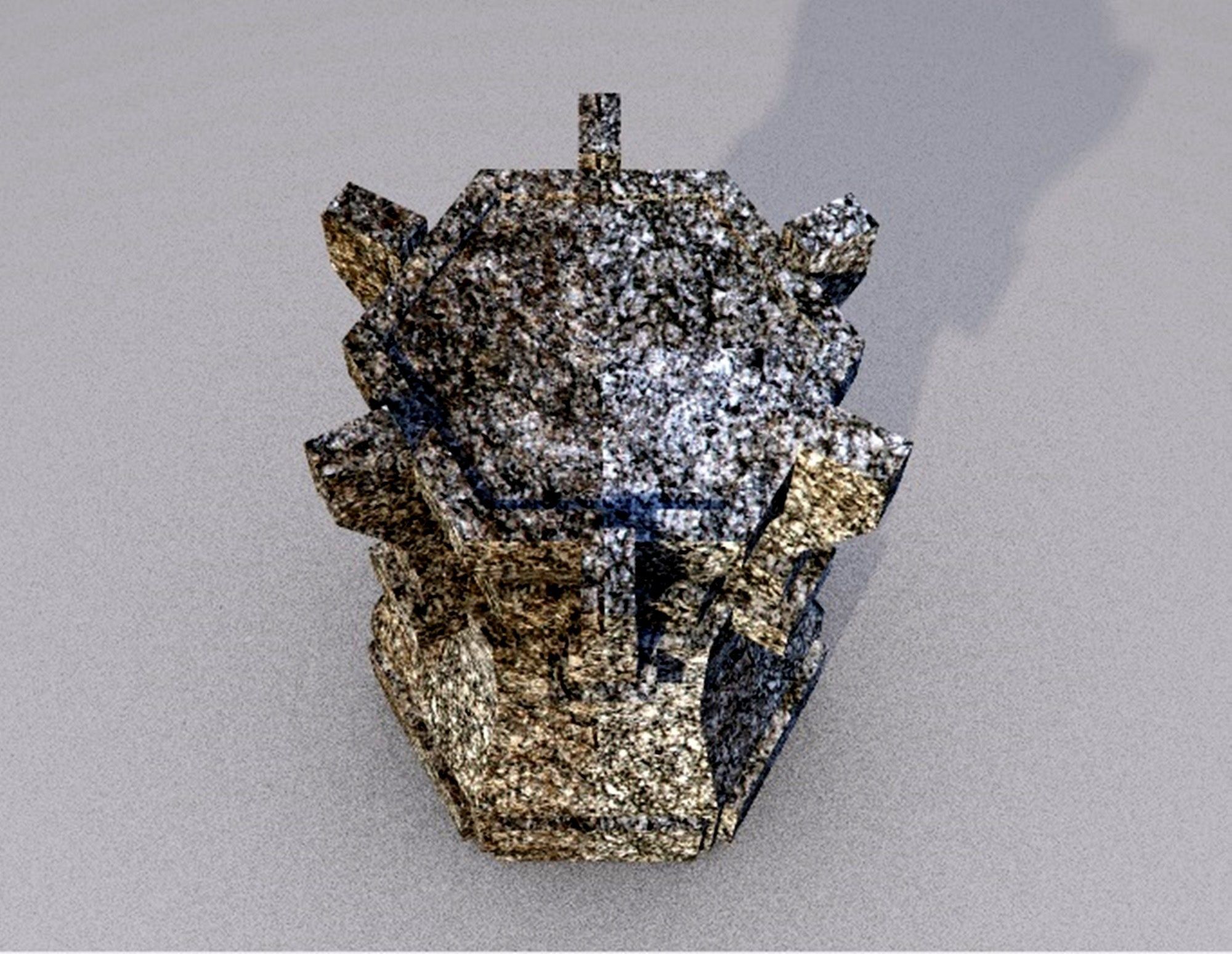 3D model 3D Ancient Pedestal Statue Sculpture Base 3D model VR / AR ...