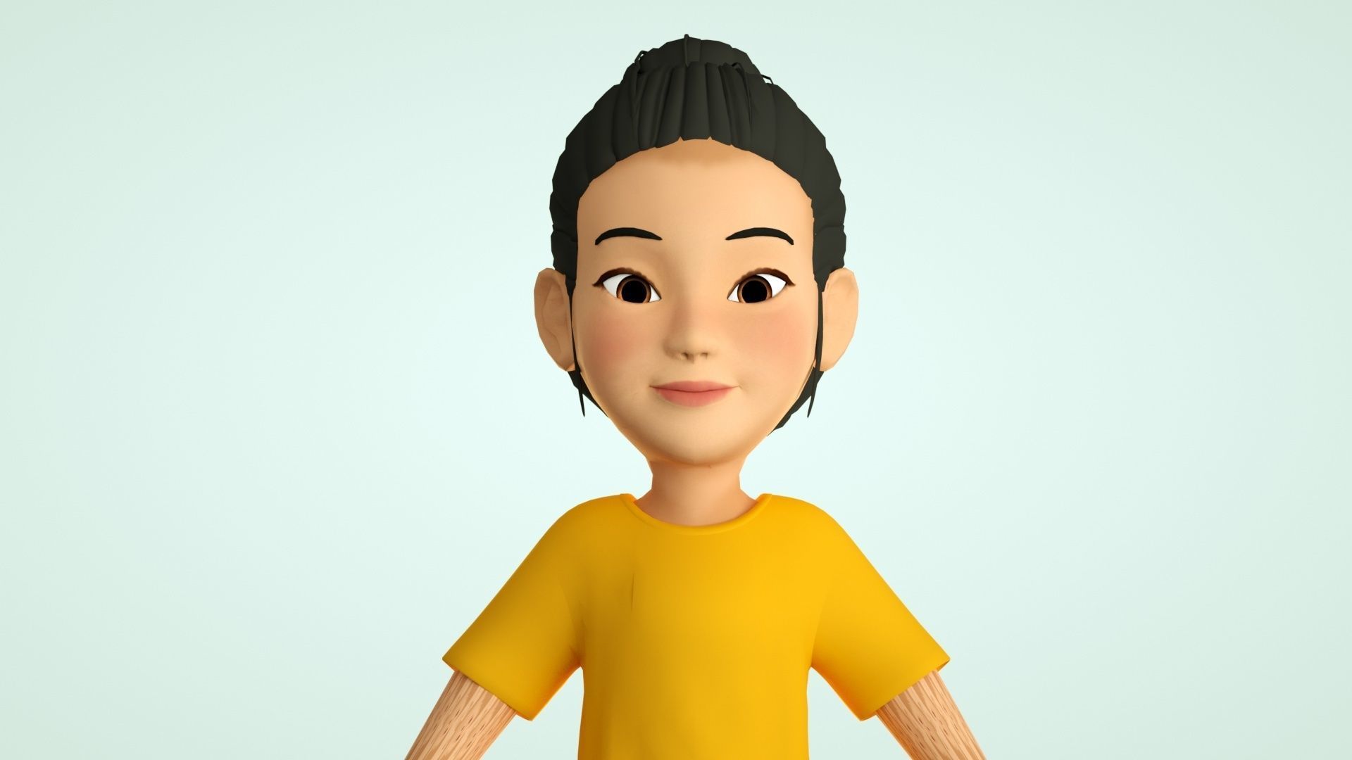 cartoon aunt cartoon mother sister woman 3D model | CGTrader