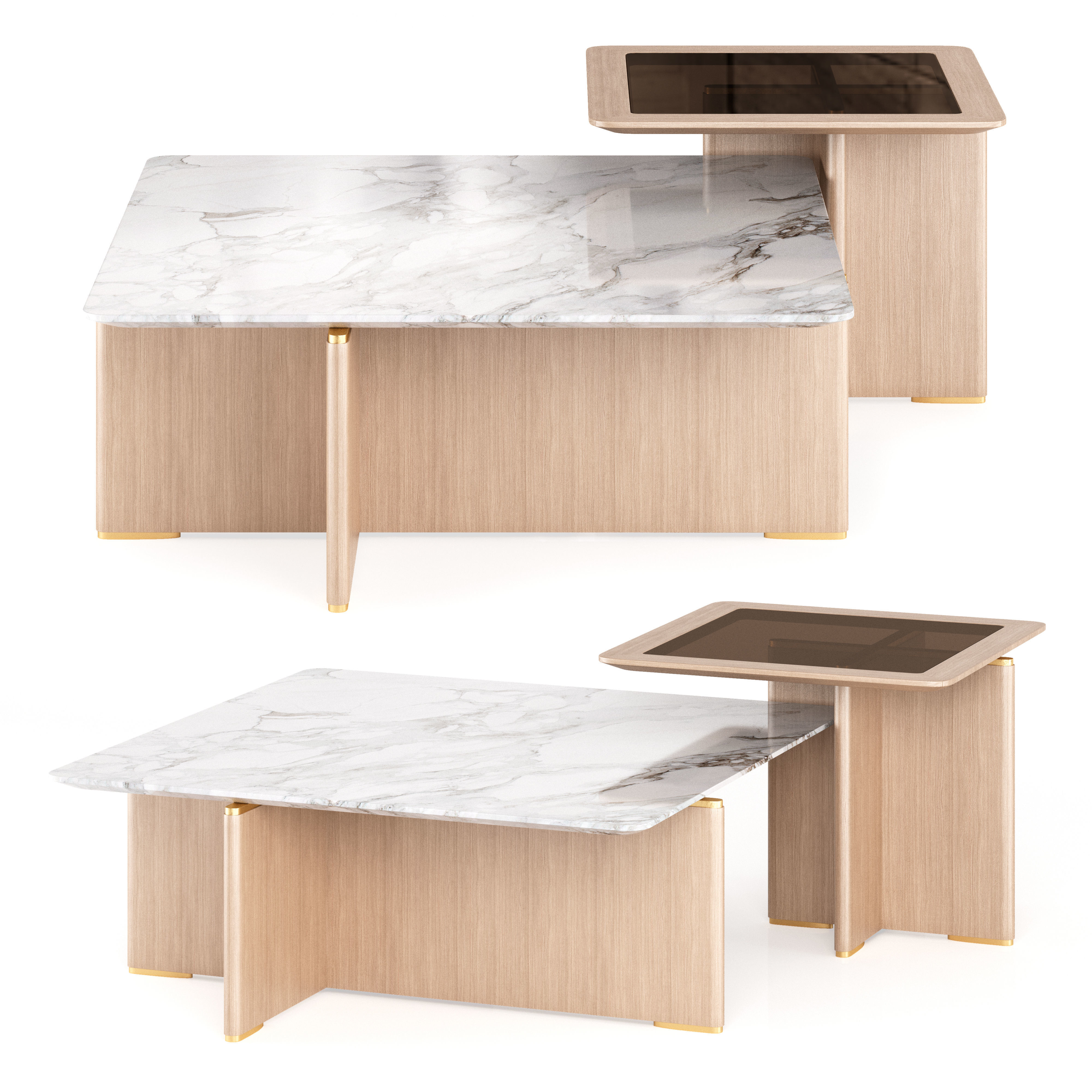 Getty Center Table 3D model | CGTrader