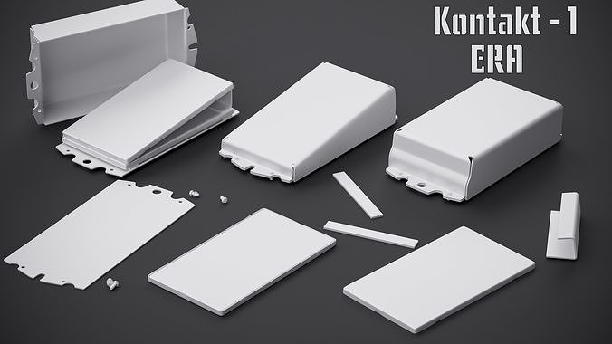 Kontakt-1 - ERA for Tank High Poly 3D model 3D model | CGTrader
