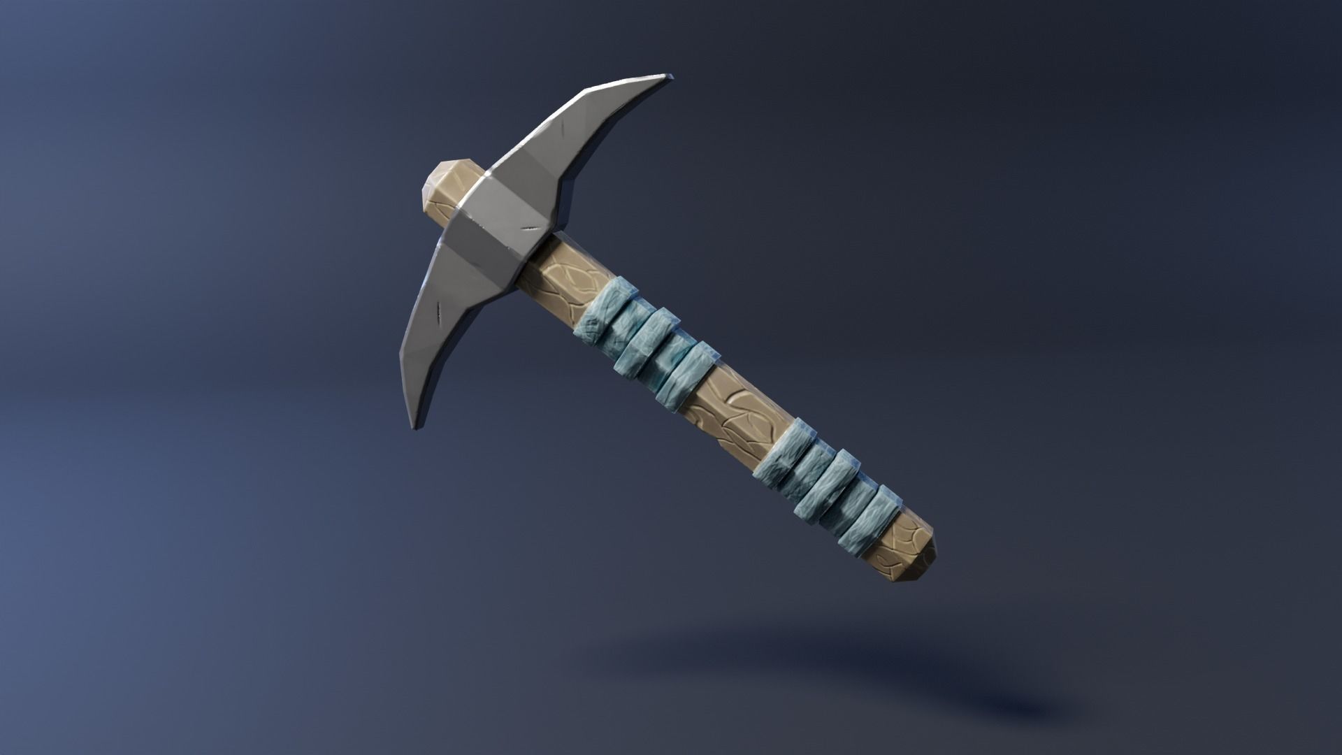 3D model Stylized Fantasy Pickaxe VR / AR / low-poly | CGTrader