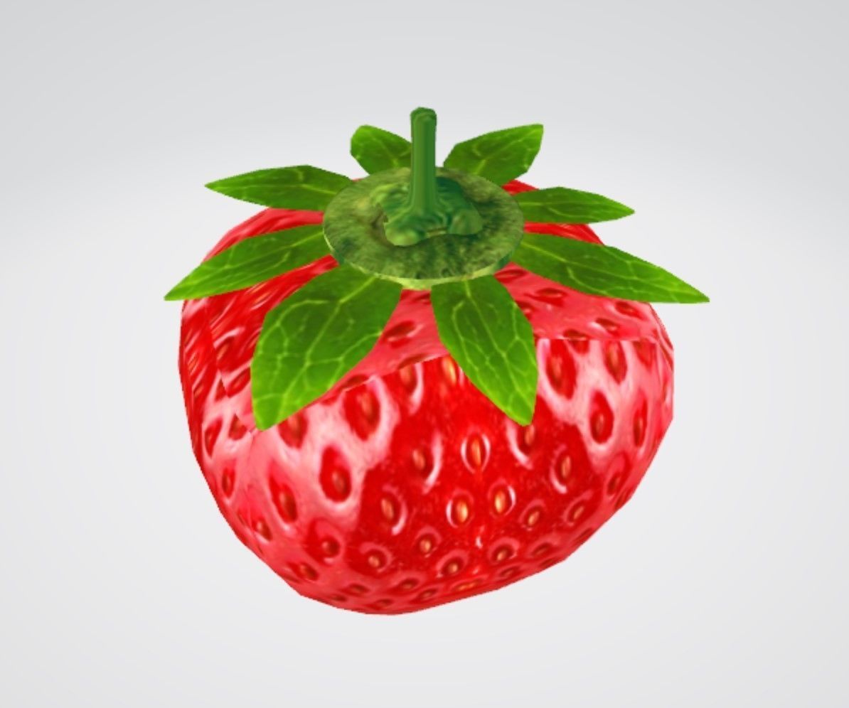 Stawberry strawberry 3D model | CGTrader