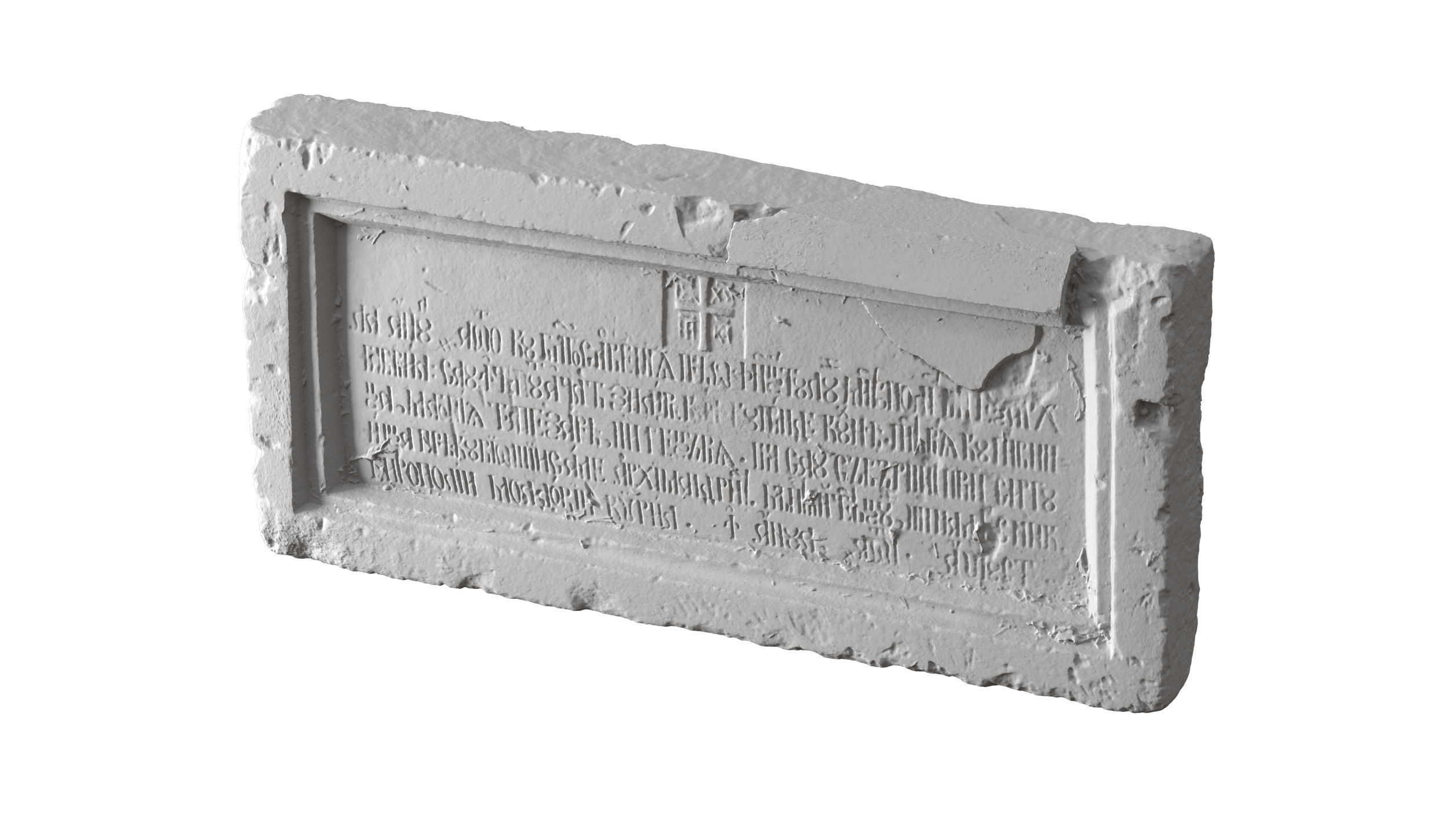 Medieval relief stone carving decoration 3D model | CGTrader