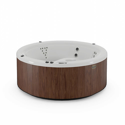 3D model 3D model of Hot Tub Jacuzzi Nordic Spas Crown XL VR / AR / low ...