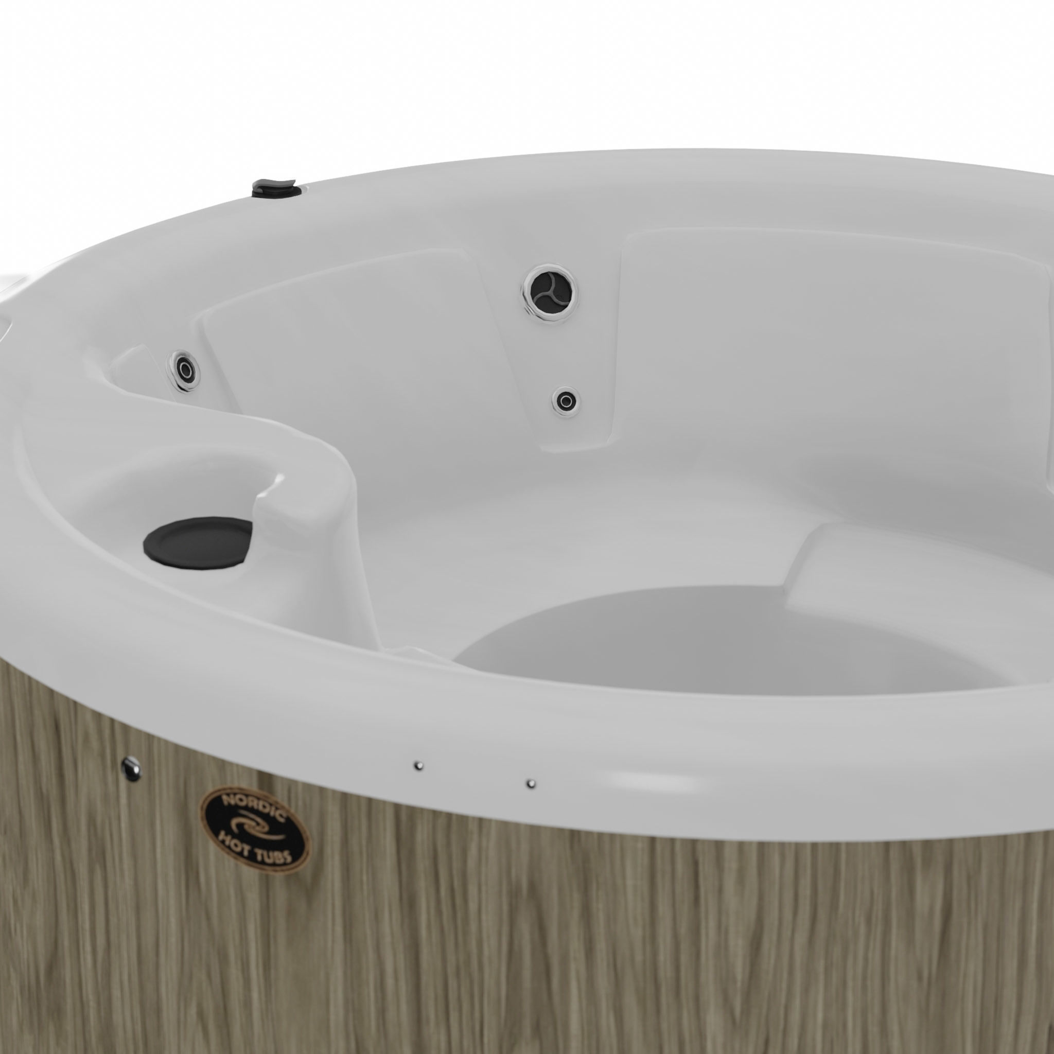 3D model 3D model of Hot Tub Jacuzzi Nordic Spas Warrior XL All-In-110V ...