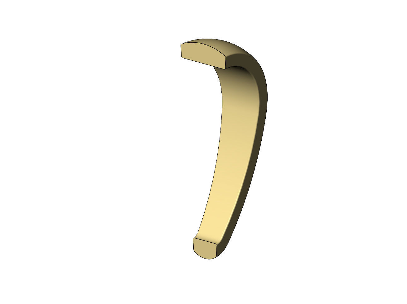 Rounded loop bail mini set chain sizes 5to8mm 3D model 3D printable ...