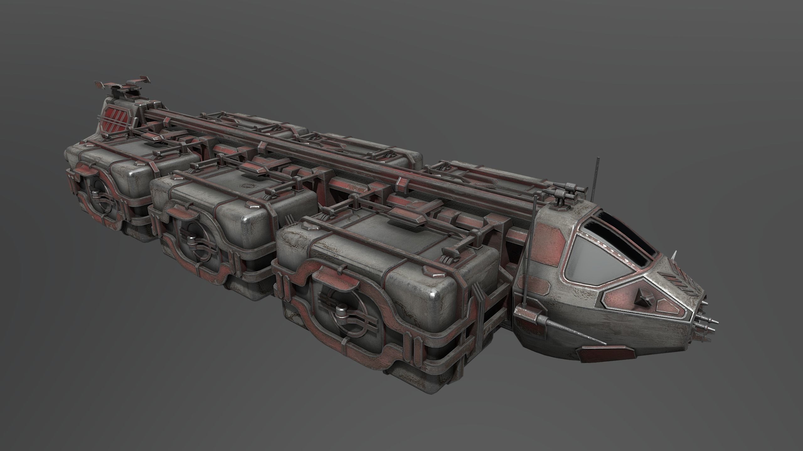 Cargo-Ship-Type-4 3D model | CGTrader