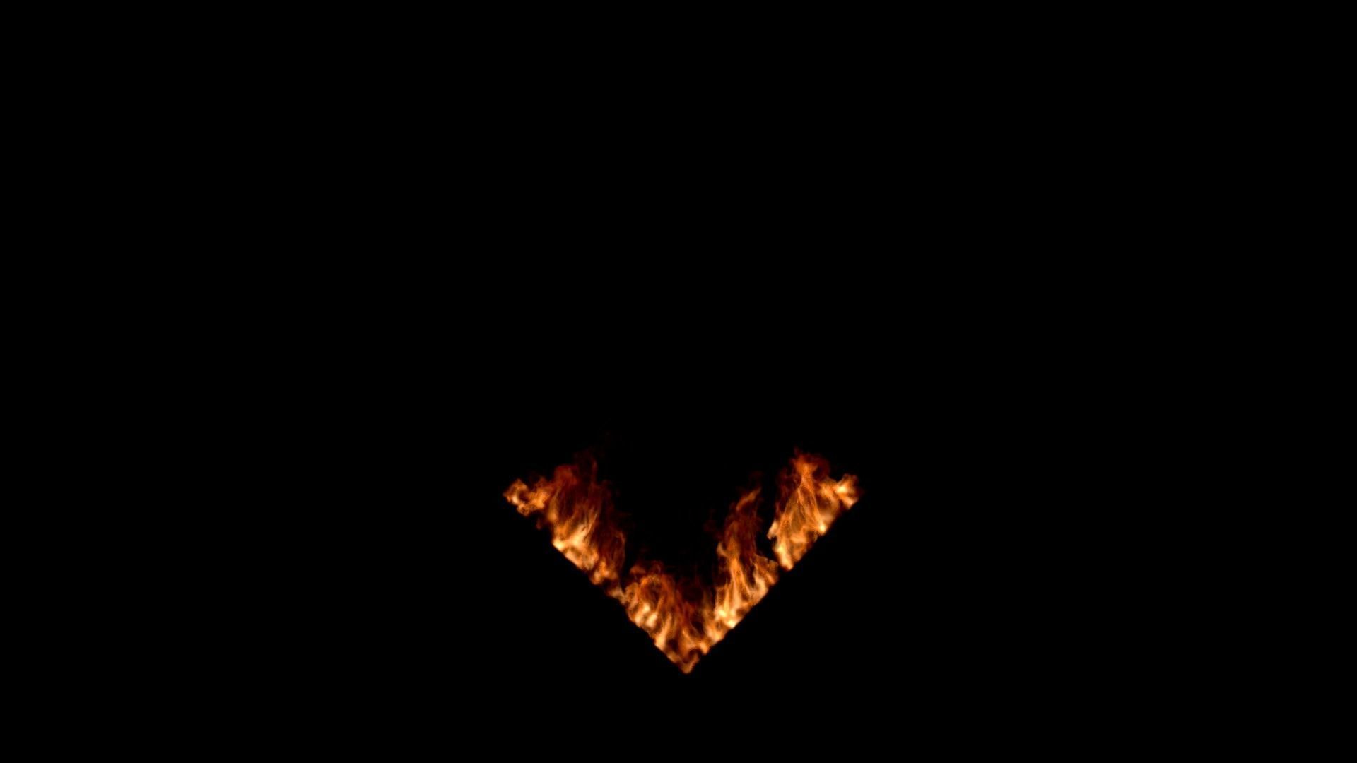 fire window burning square 3D model animated | CGTrader
