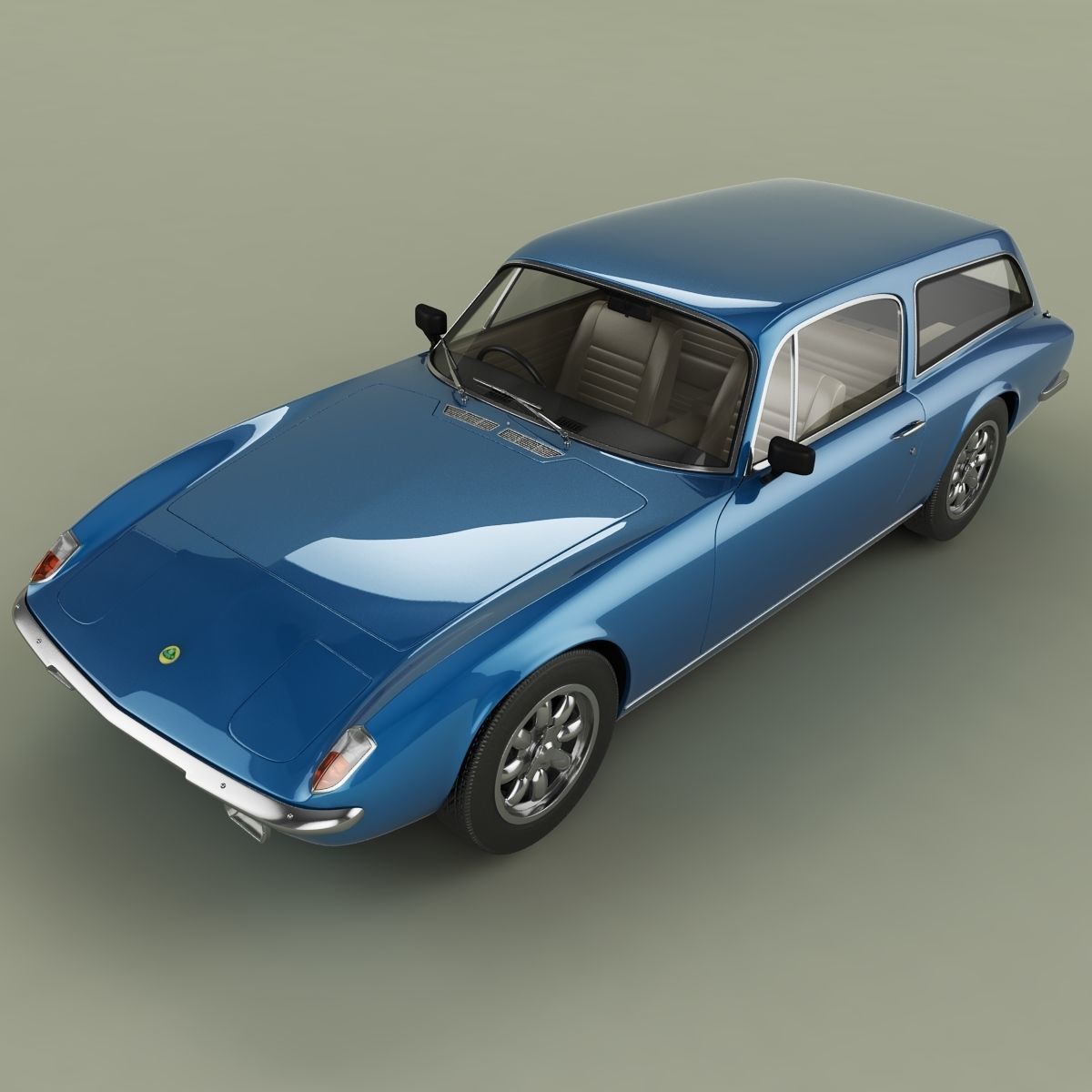 Lotus Elan Plus2 Shooting Brake 3D model | CGTrader